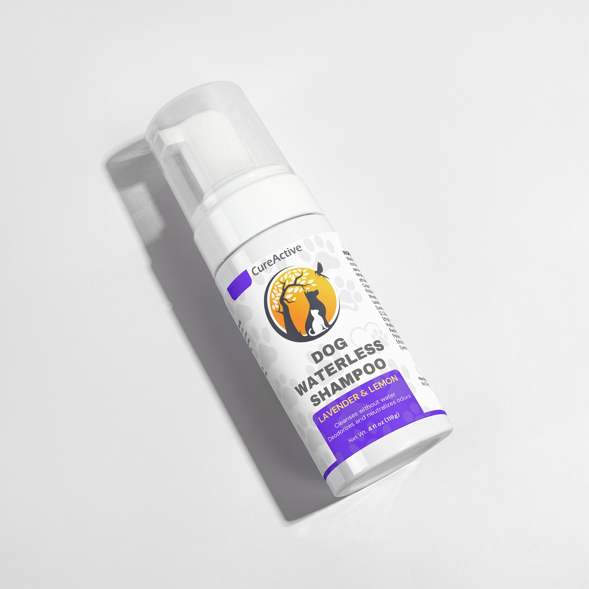 Dog Waterless Shampoo – CureActive